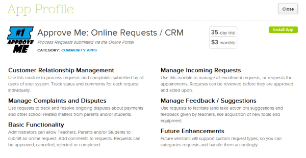 Approve Me – Online Requests - QuickSchools Blog