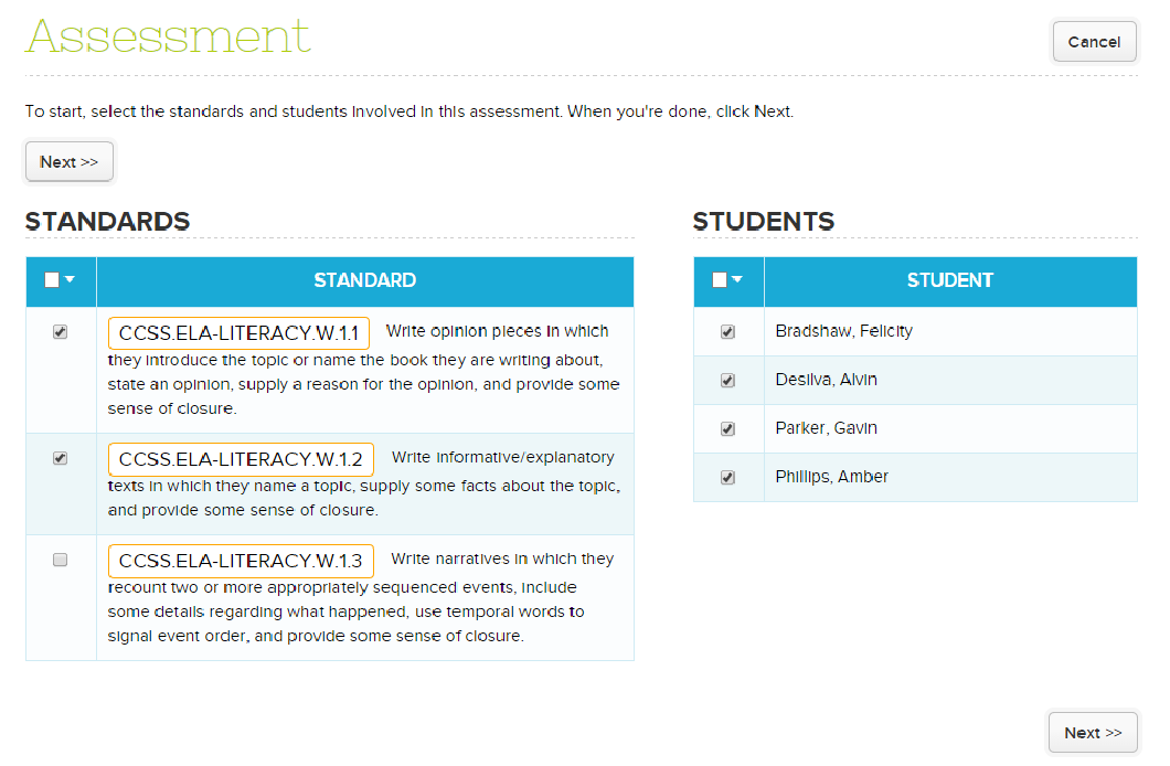 Standards-Based Gradebook Tutorial (Part 2) - QuickSchools Blog