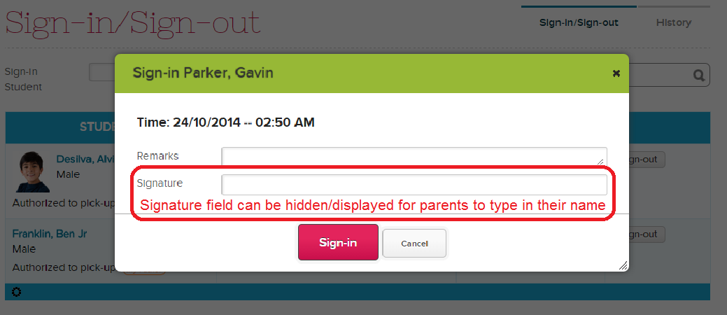Sign-In/Sign-Out Sheet app - QuickSchools Blog