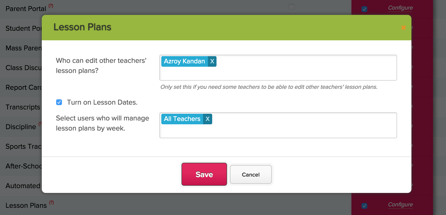 Lesson Dates (New Lesson Plan Feature) - QuickSchools Blog