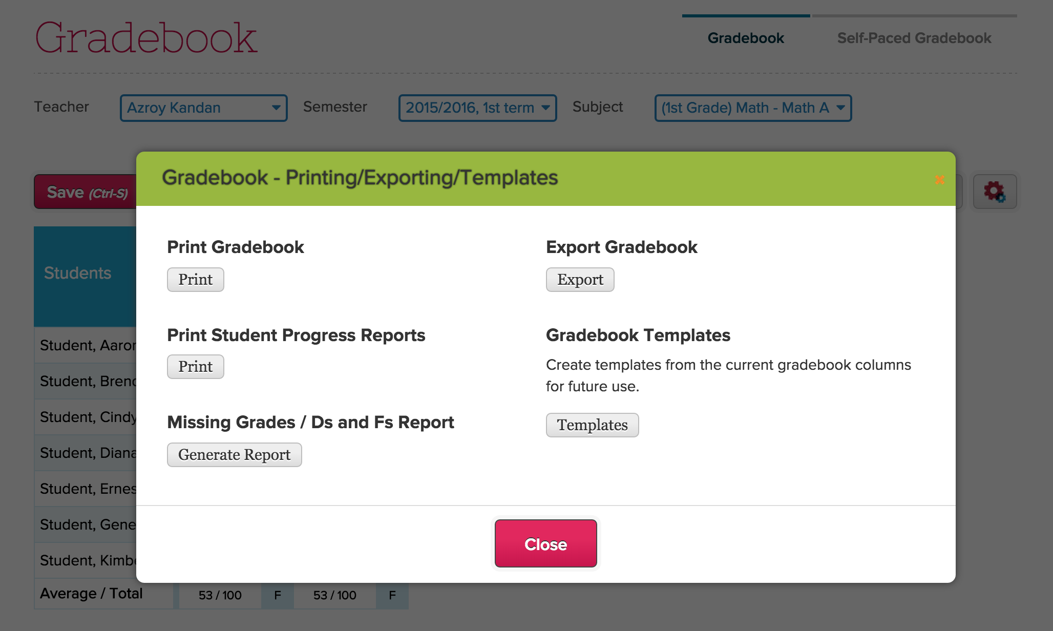 New Gradebook Improvements for 2015 - QuickSchools Blog