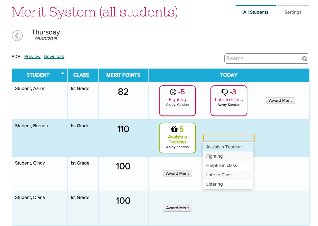 New Merits App - QuickSchools Blog