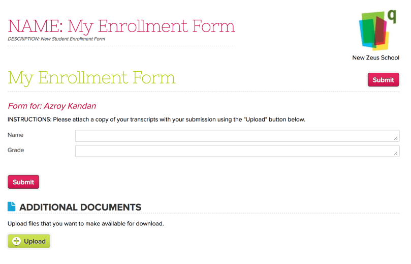 Online Forms: Attachments - QuickSchools Blog