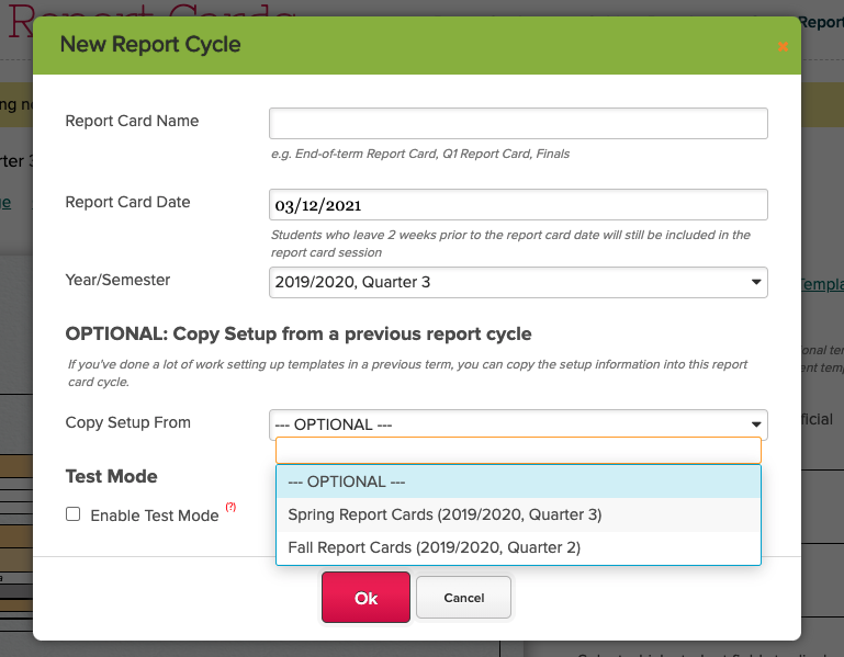 Report Cards and New Academic Terms - QuickSchools Blog
