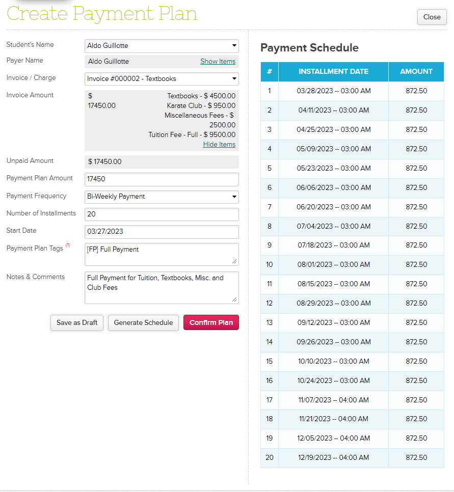 8 reasons why you need QuickSchools Payment Plan App