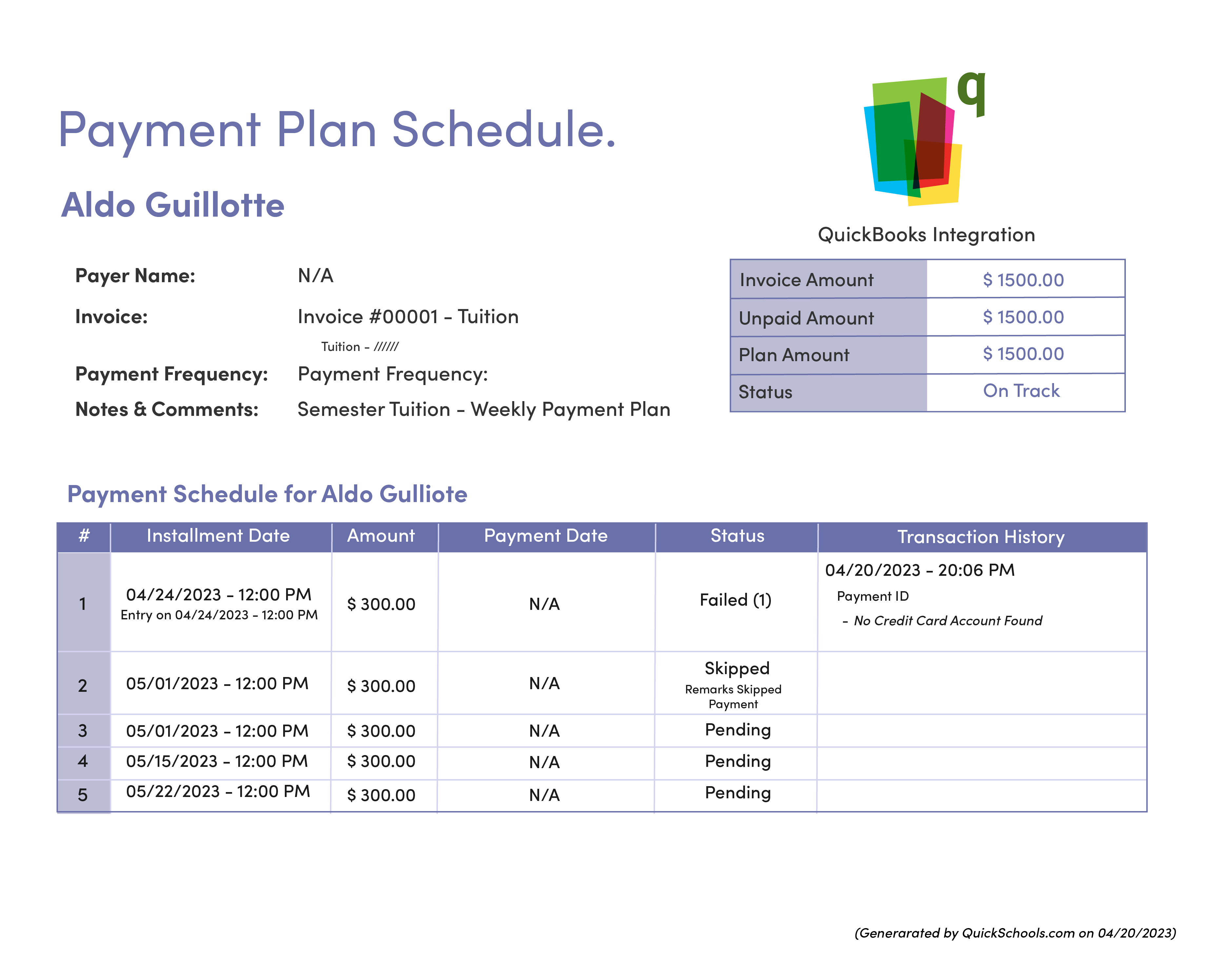 8 reasons why you need QuickSchools Payment Plan App