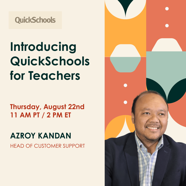 Get the Most Out of QuickSchools: Free Webinar for Teachers ...