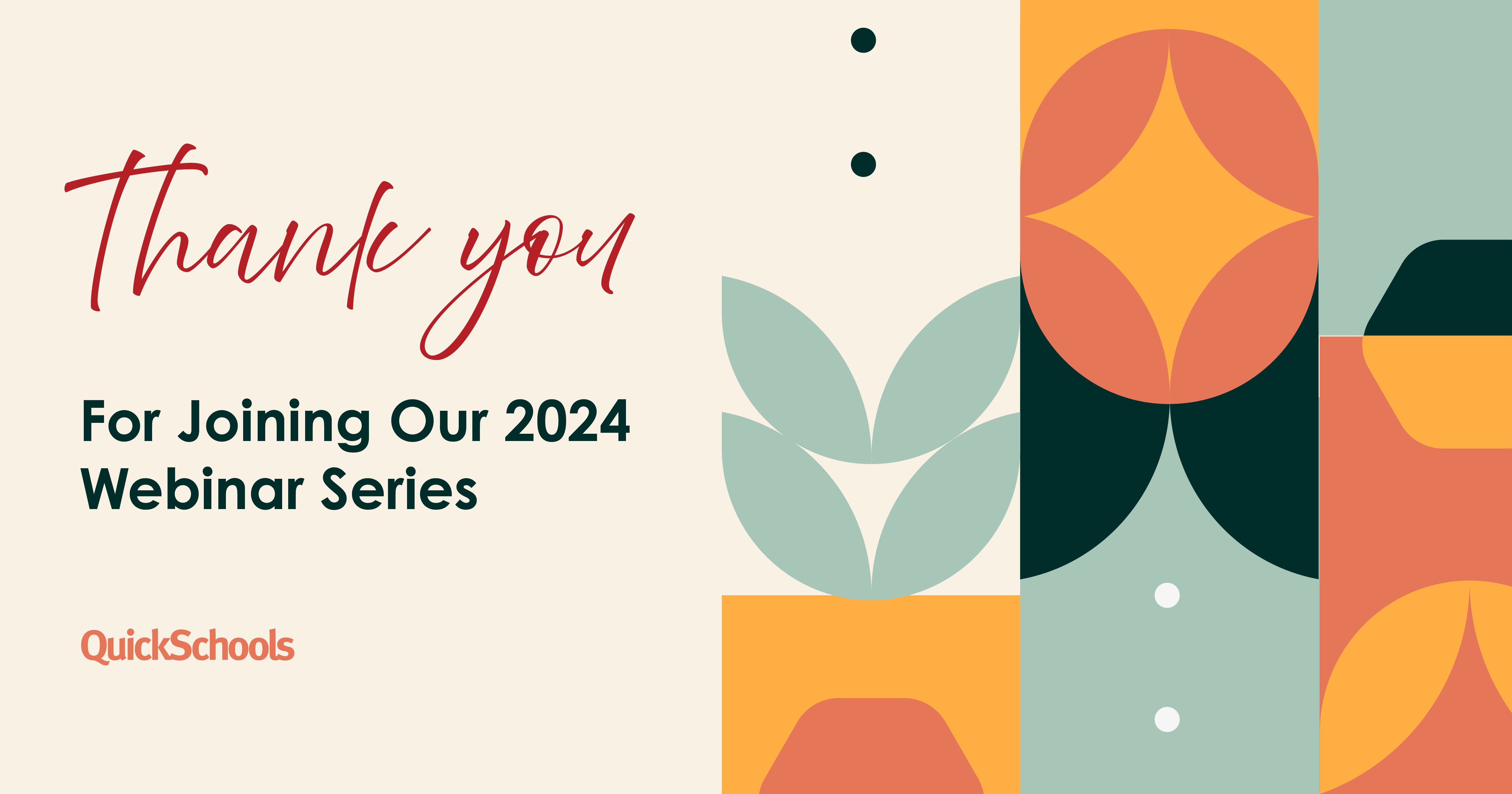 Thank You for Being Part of Our 2024 Webinar Series! Reflecting on a ...